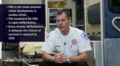 Pulseless Arrest V Fib Teaching Training Acls Algorithms Video Proacls