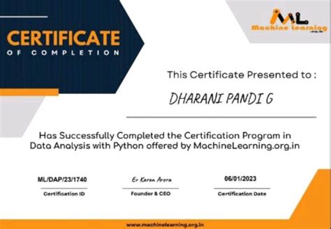 dharani pandi g on linkedin dataanalysis python