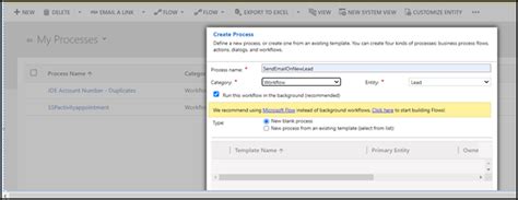 How To Create Workflows In Microsoft Dynamics 365