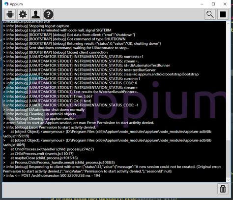 appium运行各种坑爹报错问题及解决方法 failed to create session request timed out csdn博客
