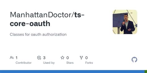 GitHub ManhattanDoctor Ts Core Oauth Classes For Oauth Authorization