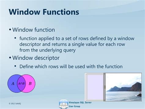 Sql Server Windowing Functions PDF Databases Computer Software And Applications