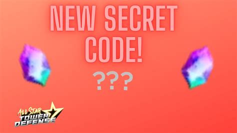 NEW SECRET ASTD CODE YouTube
