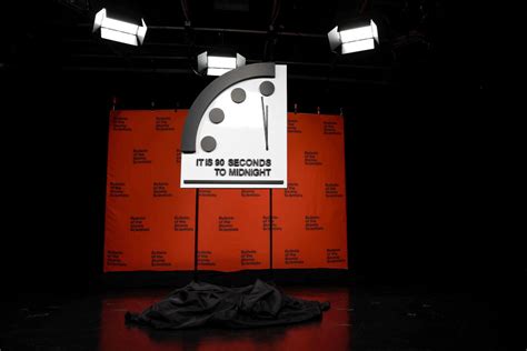 Doomsday Clock Moves Closest Ever To Midnight