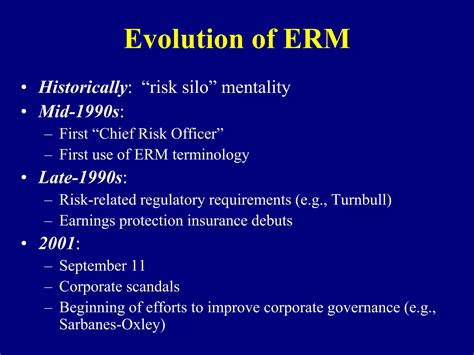 The Role Of Ia In Erm Process Ppt