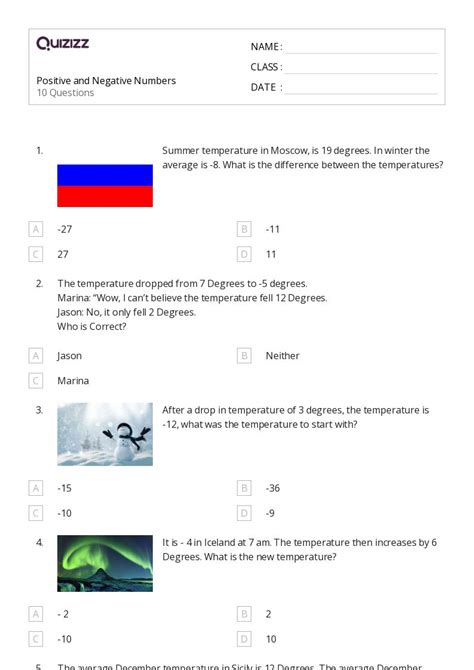 50 Subtracting Mixed Numbers Worksheets For Kindergarten On Quizizz Free And Printable