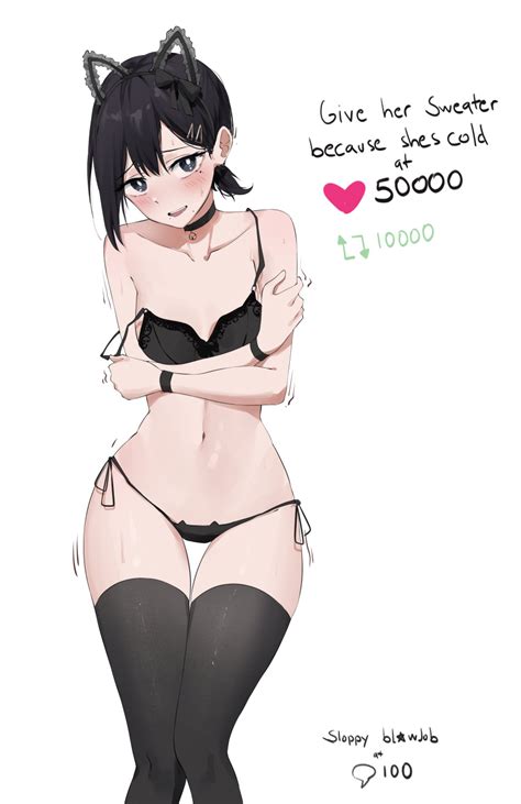 Rule 34 1girls Blush Bra Chainsaw Man Cold Feint721 Feintheart721