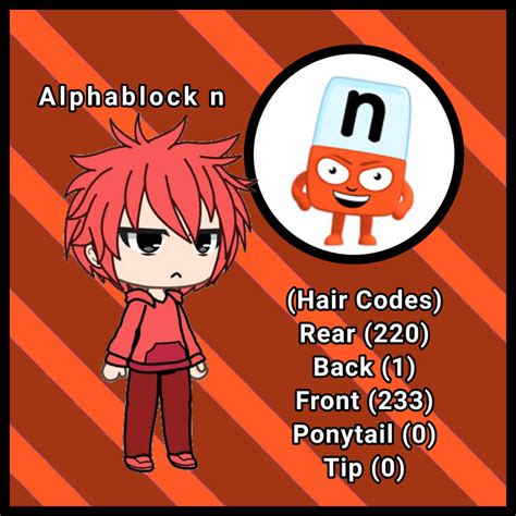 Alphablock N In Gacha Life By Squarelife On Deviantart