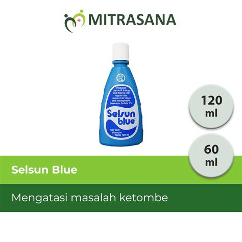 Jual Selsun Blue 120 Ml Mengandung Selenium Sulfida Shopee Indonesia