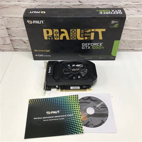 ヤフオク! - PALiT グラボ GTX1050Ti STORMX 4096M GDDR5 128...