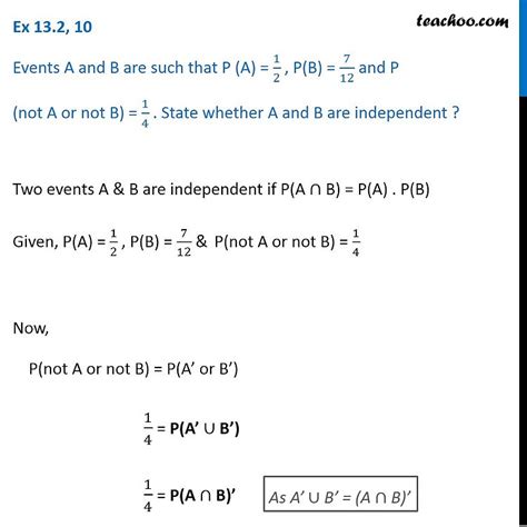 Ex P A P B P Not A Or Not B