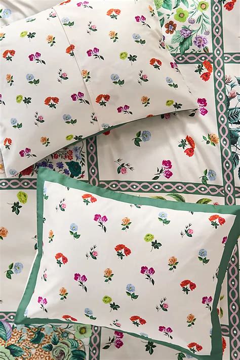 The Organic Cotton Printed Sateen Pillow Shams By Maeve Set Of 2