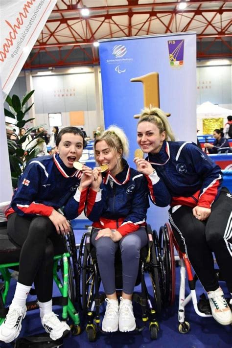 საქართველოს ეტლით მოფარიკავე ნაკრებმა მსოფლიო თასზე ოქროს მედალი მოიპოვა