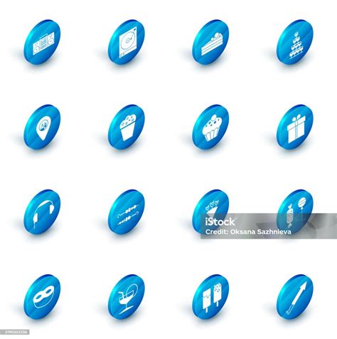 비닐 디스크 케이크 와인 잔 쌓인 피라미드 타워 알코올 또는 맥주 바 위치 헤드폰 팝콘 판지 상자 선물 및 머핀 아이콘과 함께 비닐 플레이어를 설정합니다 벡터 0명에 대한