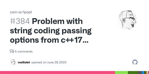 problem with string coding passing options from c 17 compiled software
