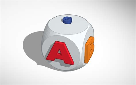 3d Design Dice Tinkercad