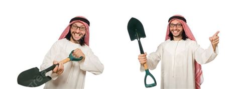 아랍 사업가 흰색 절연 사진 배경 및 무료 다운로드를위한 그림 Pngtree