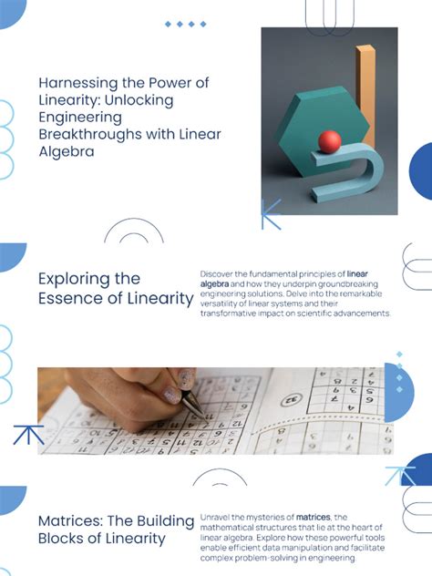 Slidesgo Harnessing The Power Of Linearity Unlocking Engineering