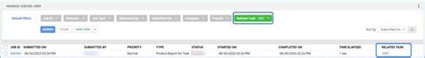 Related Task Filter For Queued Jobs Sellercloud