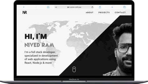 Nived这个号有人用了，麻烦遇到的哥哥姐姐找一下售后，谢谢你们了 Ram On Linkedin Reactjs Portfolio
