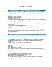 EXCEL MODULE SAM TRAINING Docx EXCEL MODULE SAM TRAINING Save A Workbook To A New