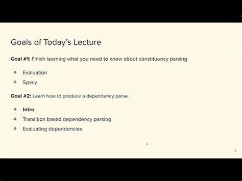 Free Video Dependency Parsing In Natural Language Processing From Uofu