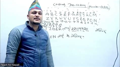 coding decoding loksewa iq by kuber adhikari youtube
