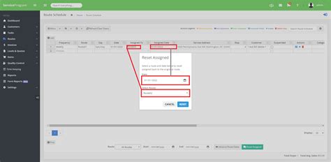 How To Temporarily Re Assign A Route User To A Route Stop In Theserviceprogram Online Online