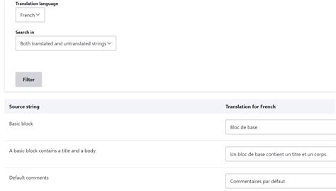 User Interface Bulk Translations Drupal Org
