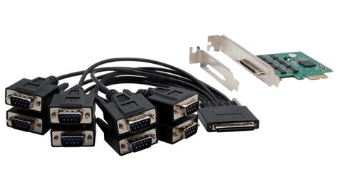 Ex 46028 Exsys 8 Port Pcie Rs232 Serial Card Rs