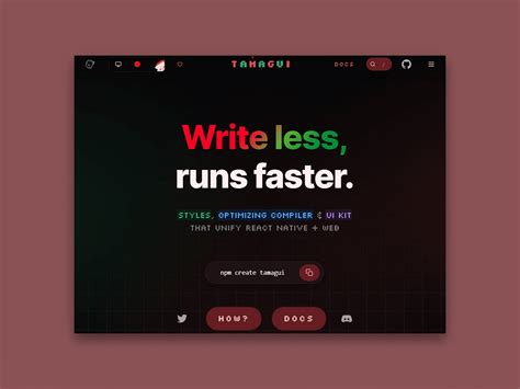 tamagui ui that compiles for react native and web prototypr toolbox