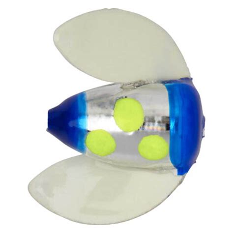 Yakima Bait Co Spin N Glo Spinner Lure Component Double Trouble Uv