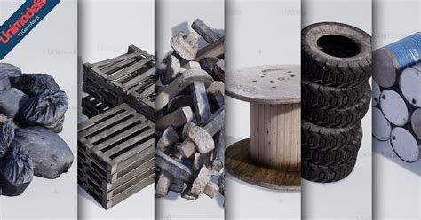 Garbage And Debris Vol 1 3d Environments Unity Asset Store