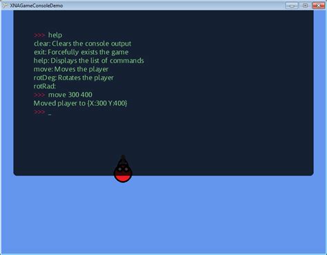 Andreas Grech S Blog A Developer Game Console Plugin For XNA Games