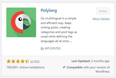 Polylang For Translations Wp Draw Attention