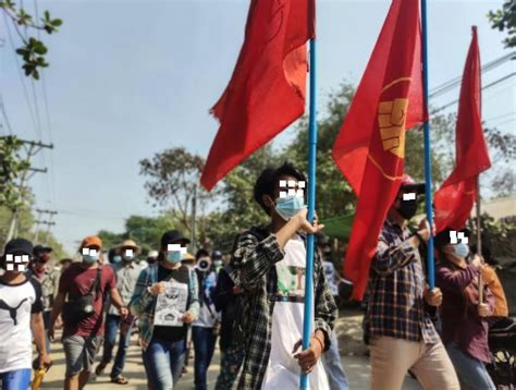 Dvb မိတ္ထီလာတွင် စစ်အာဏာရှင်ဆန့်ကျင်ရေး ဆက်လက်ဆန္ဒပြ