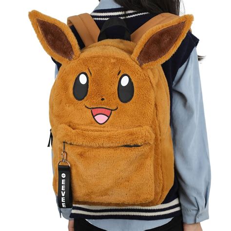 Pokemon Eevee Plush Backpack Entertainment Earth