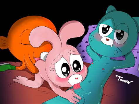 Rule 34 Anais Watterson Cartoon Network Darwin Watterson Gumball