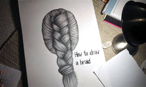 How To Draw A Braid Mervi Art