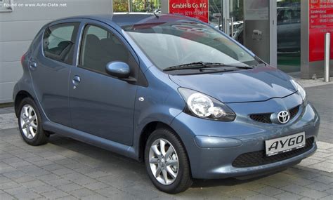 Toyota Aygo 1 0i 12v 67 Hp Technical Specs Data Fuel Consumption