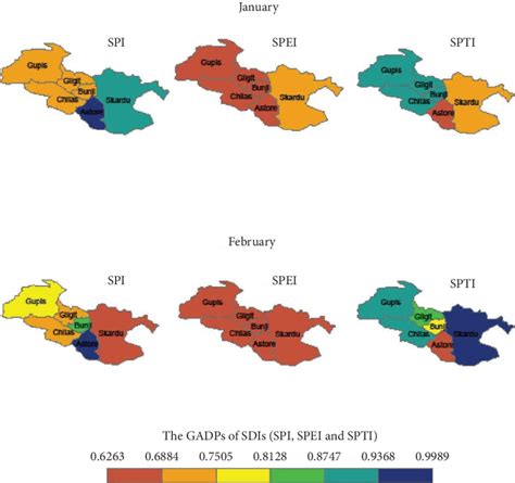 Spatial And Seasonal Dominance Of Diierent Sdis The Spi The Spei And Download Scientific
