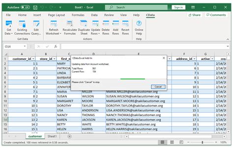 Adobe Commerce Excel Add In Connect To Live Adobe Commerce Data
