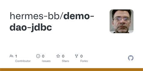 Github Hermes Bbdemo Dao Jdbc