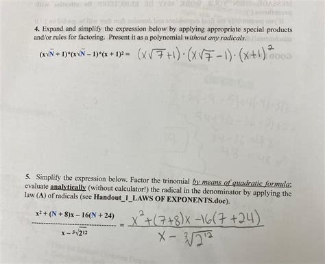 Solved N 7 Replace The Variable N With The Number 7 For Chegg Com
