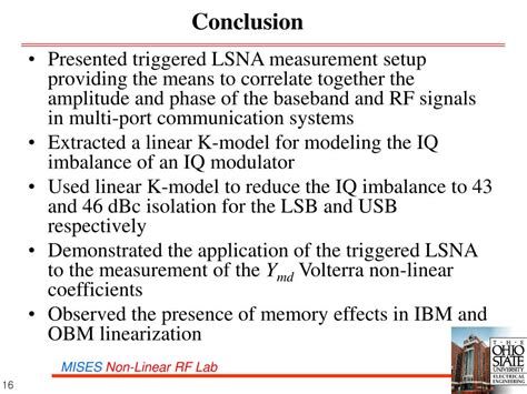 Ppt Mises Non Linear Rf Lab Powerpoint Presentation Free Download