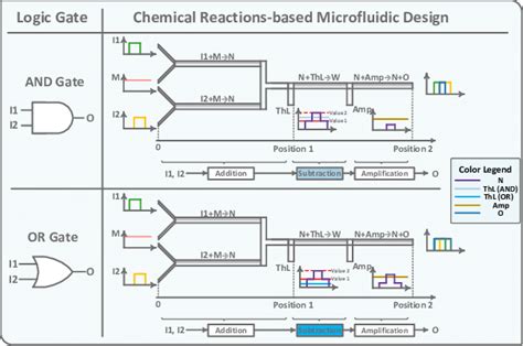 The Microfluidic AND And OR Gates These Two Gates Share The Same Download Scientific Diagram