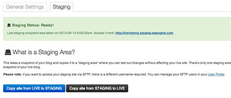 One Touch Deployments And Staging Environments For Wordpress