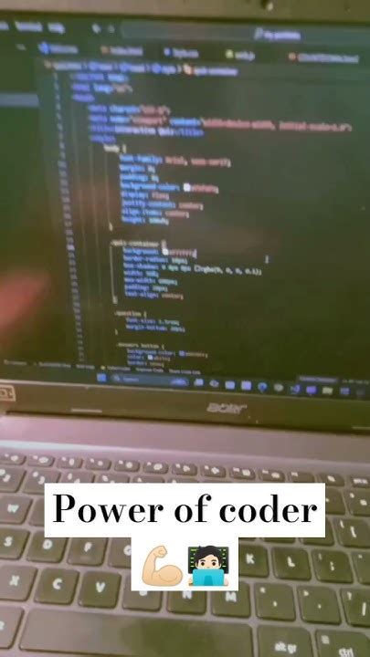 Power Of Coderytshorts Shorts Coding Coder Code Youtube