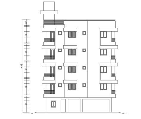 Room Structure Detail Elevation 2d View Layout Autocad File Artofit