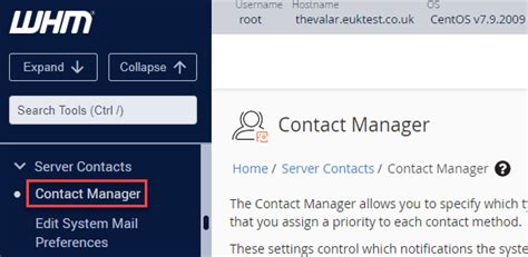 adjust whm and cpanel s email notification settings eukhost